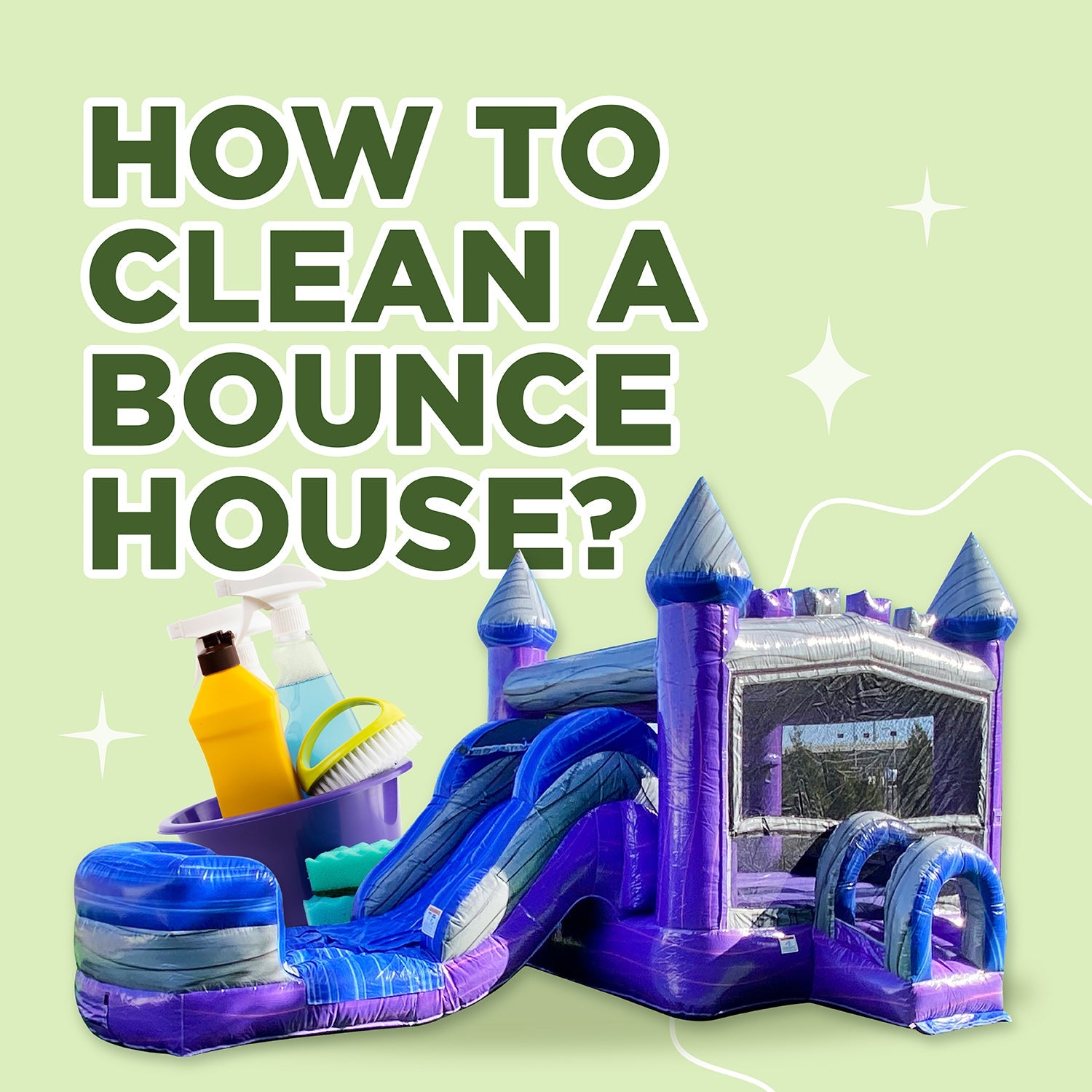 Bounce House Care | Keeping Your Inflatables Clean and Ready – XJUMP